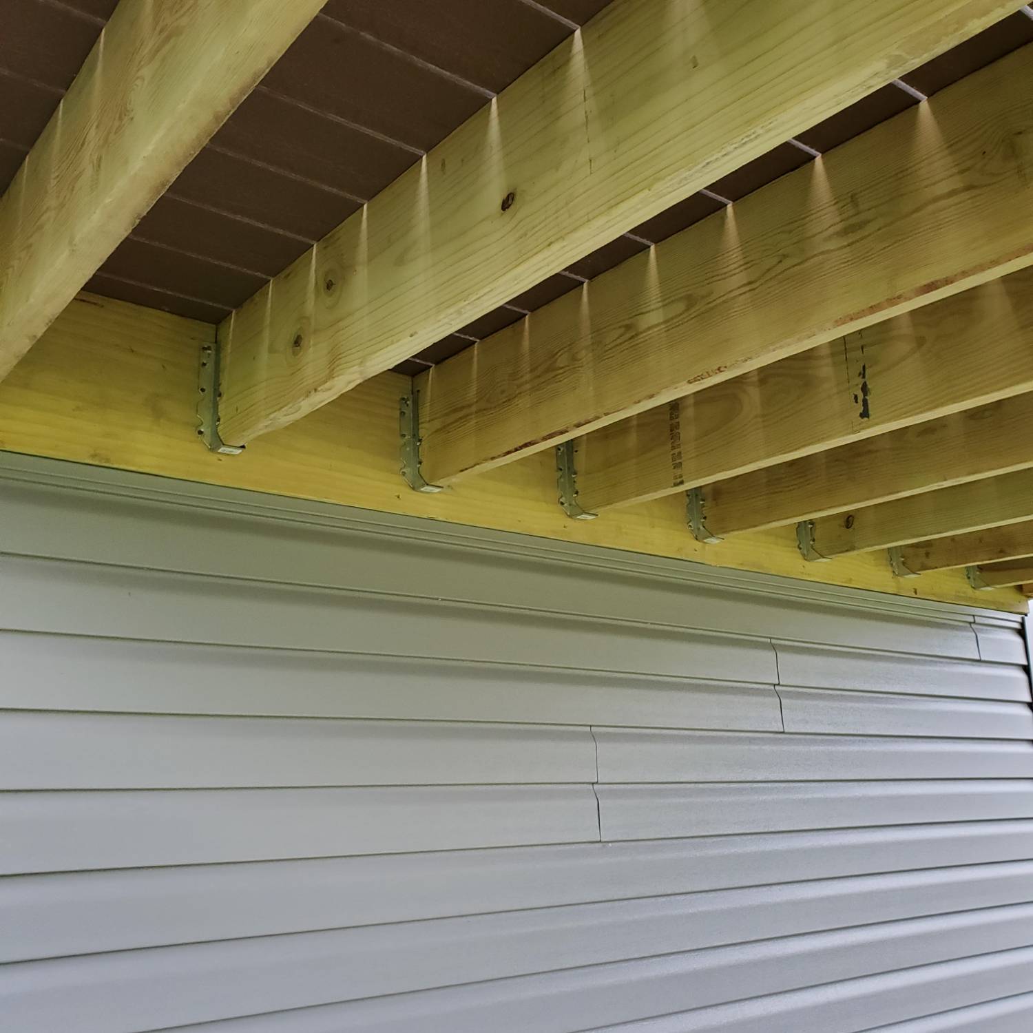 Worst New Construction Deck Ever - Rigid Inspections, LLC